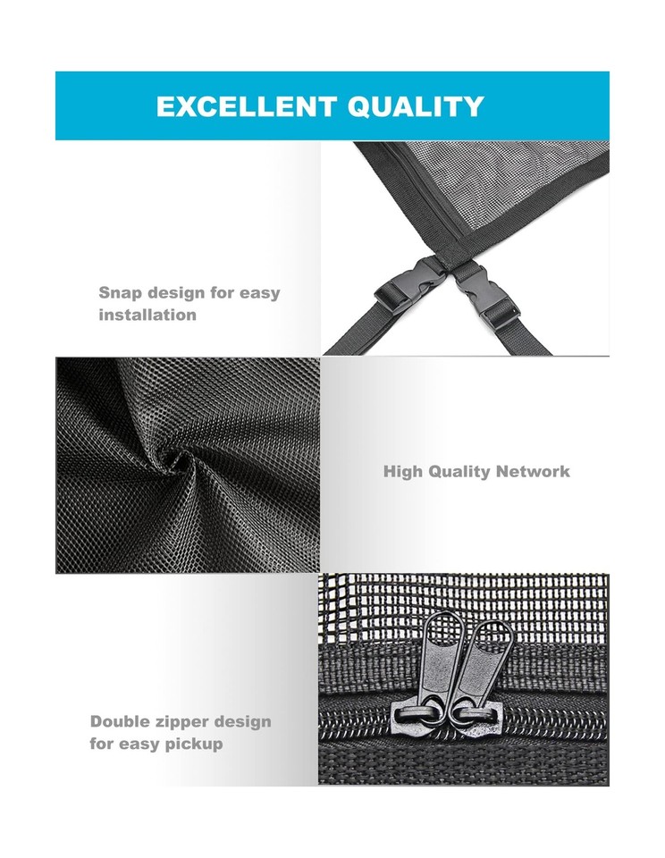 Boat Lift Canopy Storage Net: Creates Storage Area Under Your Boat Lift ...