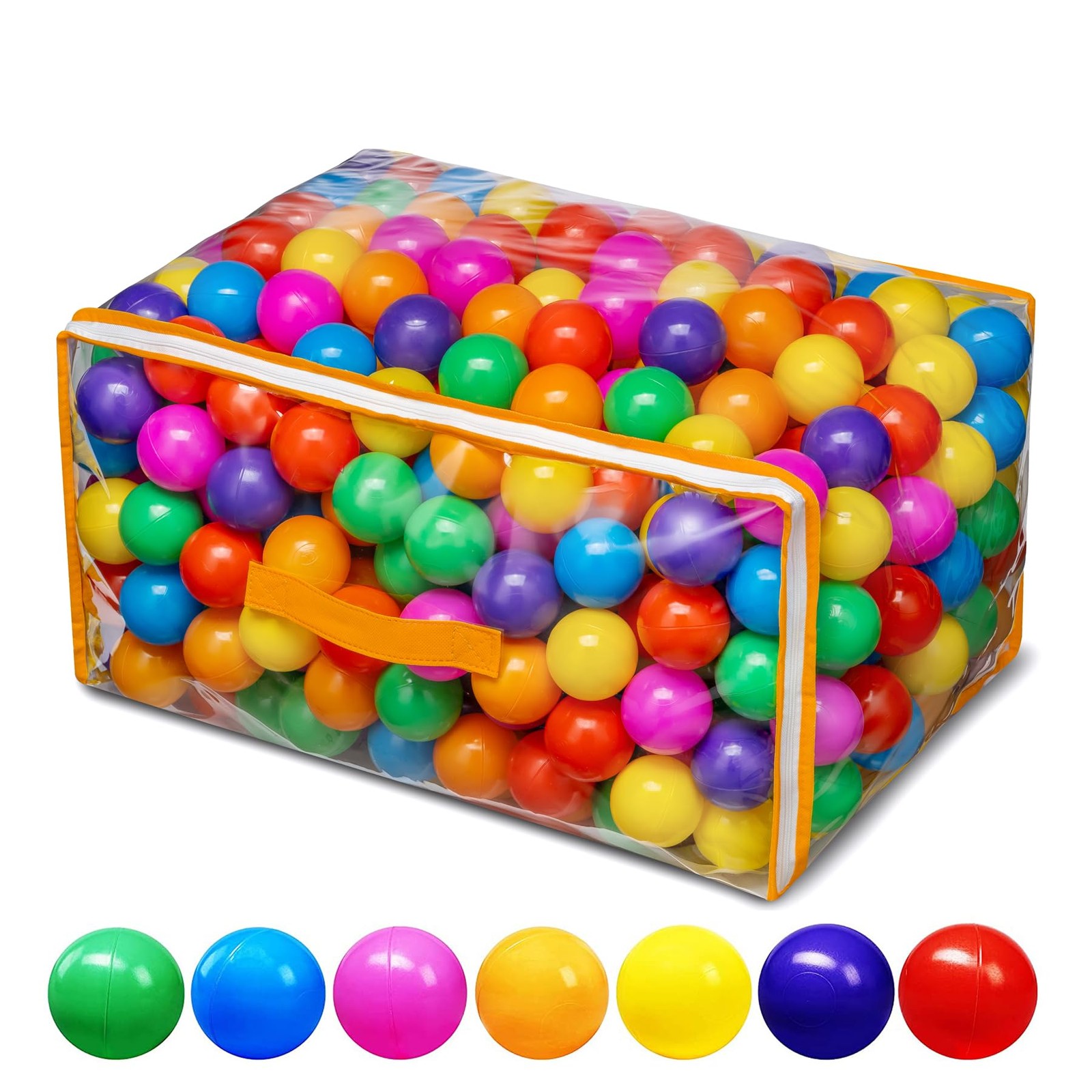 Ball Pit Balls for Baby and Toddler Phthalate Free BPA Free Crush Proof ...