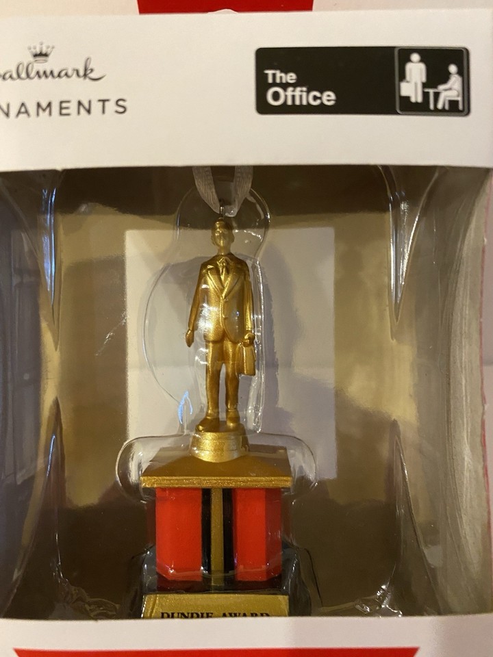 DUNDEE AWARD The Office Series 2021 Hallmark Red Box ornament New | eBay
