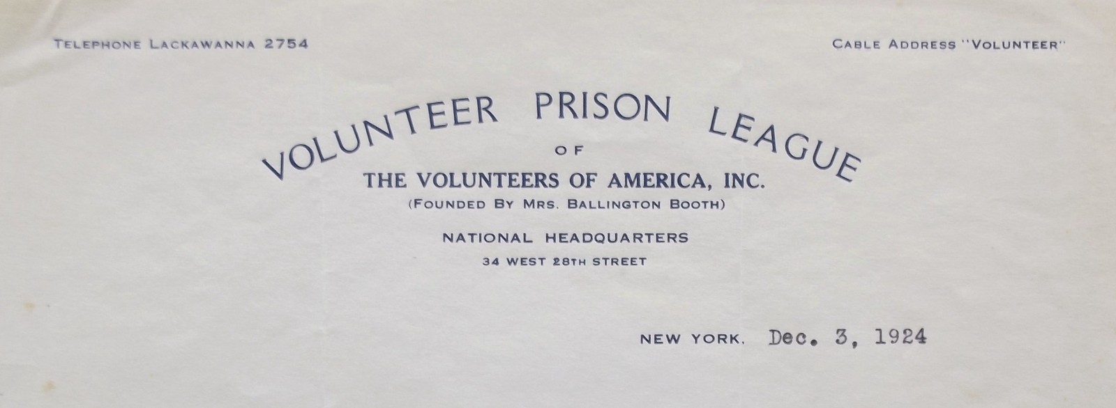 Maud Booth Salvation Army Leader Co-Founder Volunteers Of America ...