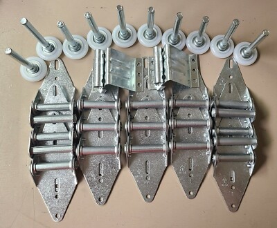 Overhead Door Hardware Kit Includes Hinges Rollers & Top Fixtures For ...