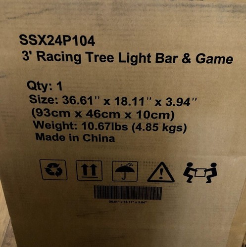 Snap-On NHRA DRAG RACE Type 3’ Racing Practice Tree Light Bar Game ...