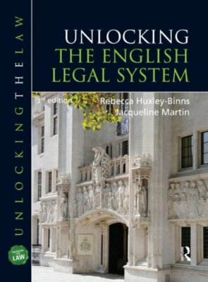 Unlocking The English Legal System (Unlocking the Law) By Rebec ...