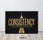 Consistency Definition Poster Motivational Inspirational Wall Art ...