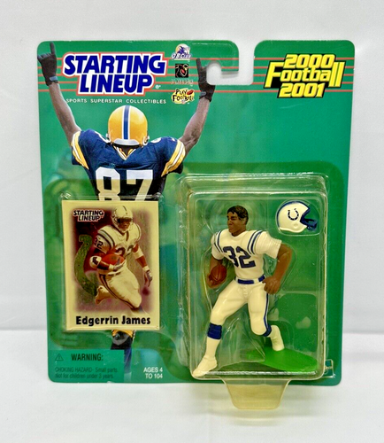 Edgerrin James Indianapolis Colts 2000 Starting Lineup Figure Kenner ...