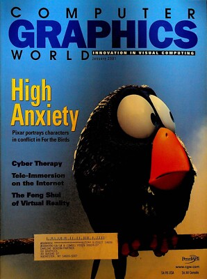 Computer Graphics World Magazine January 2001 Pixar For the Birds ...
