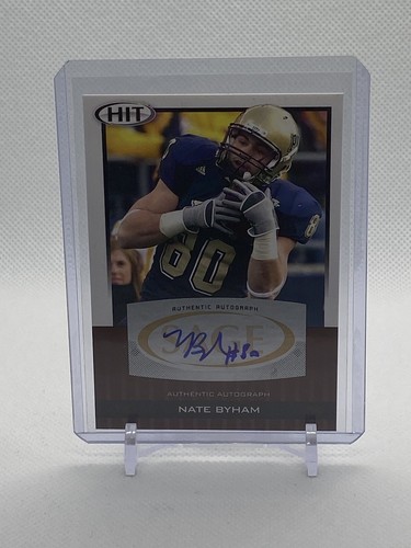 2010 Sage Hit Nate Byham # A88 Auto | eBay