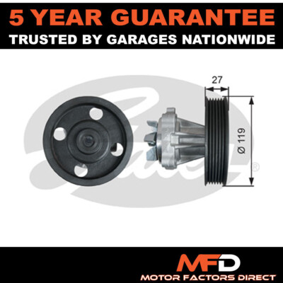 Gates Front Water Pump 46815125 71745026 55220285 12855461 12855462 ...