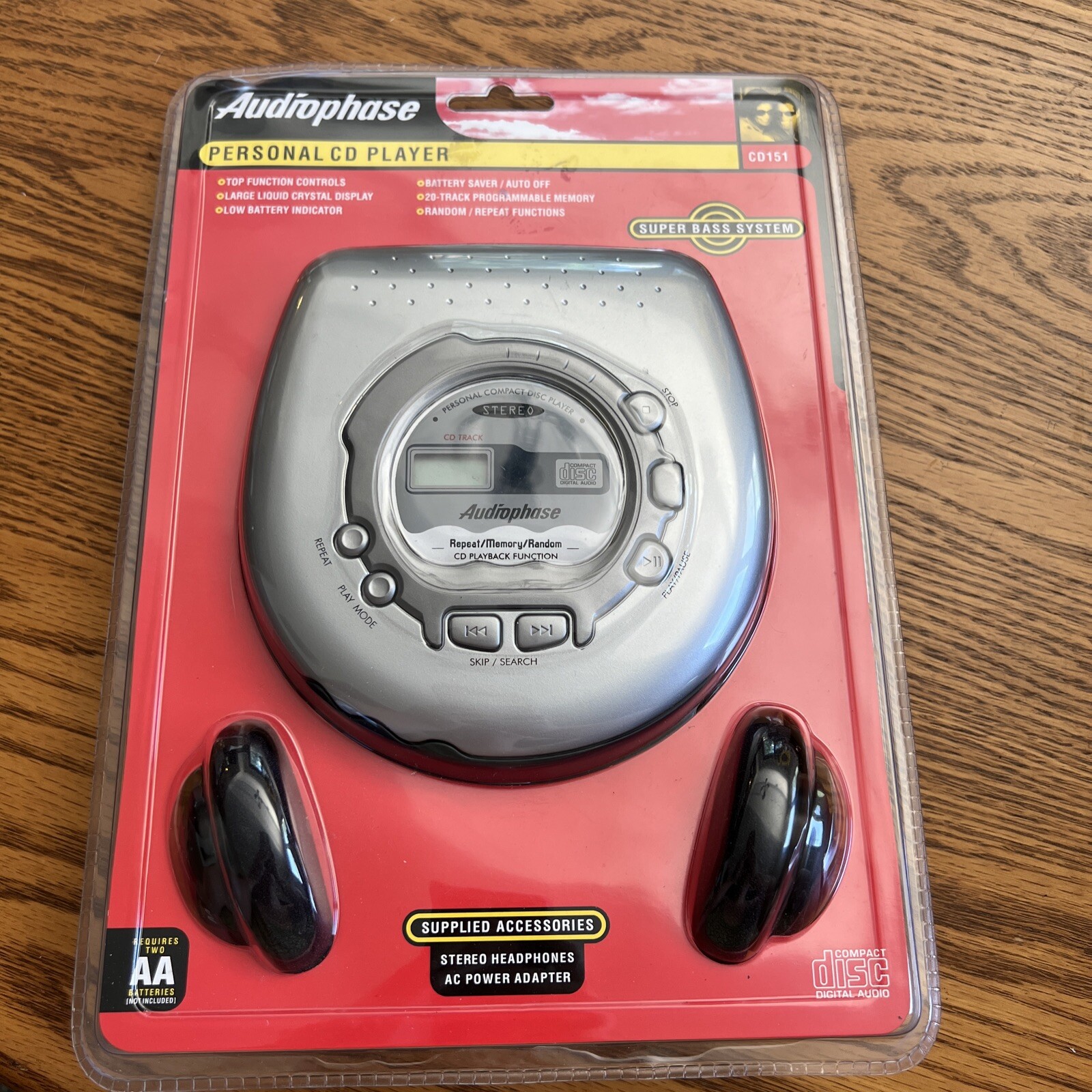 Audiophase Portable Personal CD Player CD151 Vintage for sale online | eBay