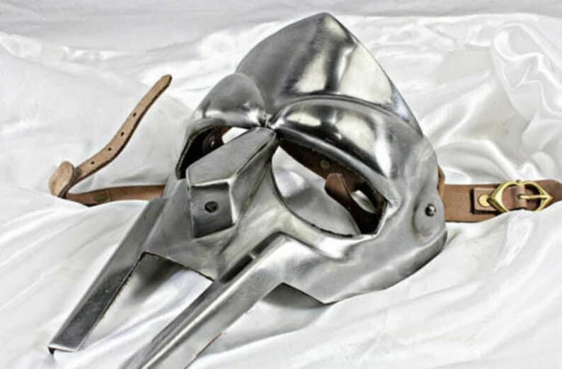 Roman Armor Doom 18g Mild Steel Face Armour ReplicaHand Forged Mask ...