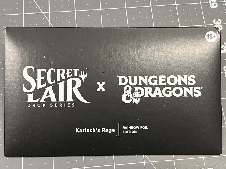 MTG Secret Lair x Dungeons & Dragons Karlach's Rage DND SLD Magic ...