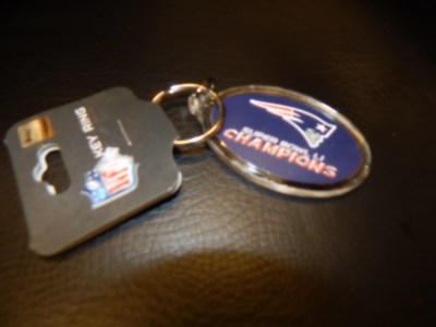 NFL New England Patriots Super Bowl LI Champions WinCraft Acrylic Key ...