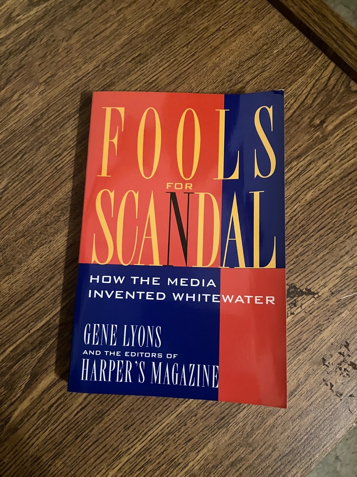 Fools for Scandal - Gene Lyons 9781879957527| eBay