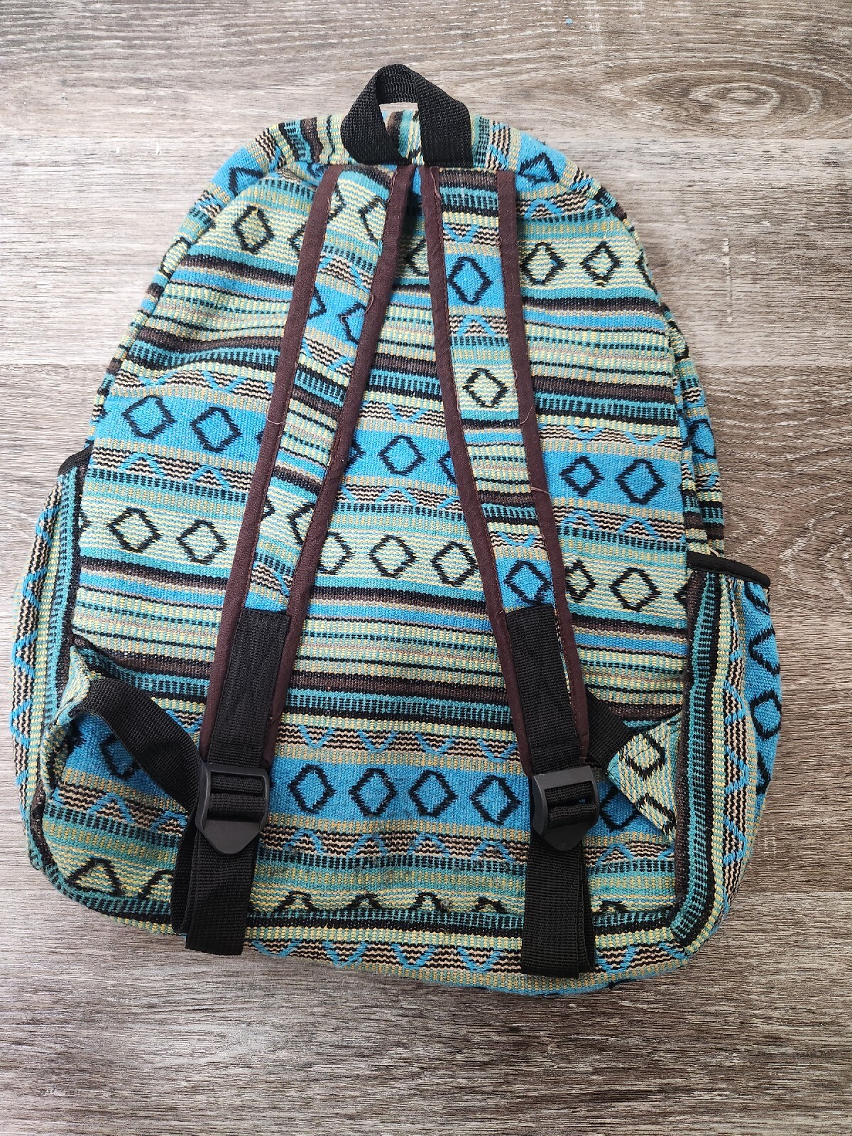 Ganesh Himal- Hand Made Nepal Backpack- Namaste Drawstring Pockets-NWT ...