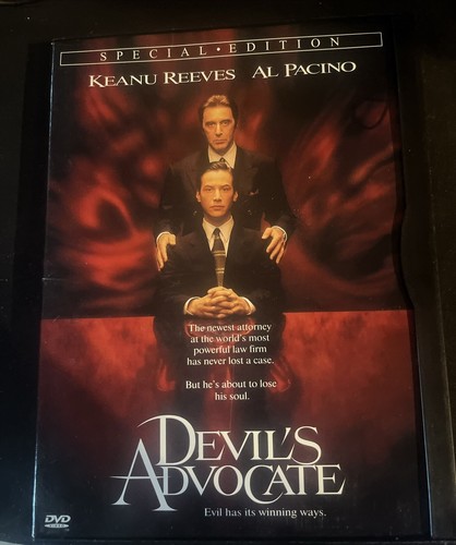 Devil's Advocate DVD 1998 Special Edition Keanu Reeves Al Pacino 85391617228| eBay
