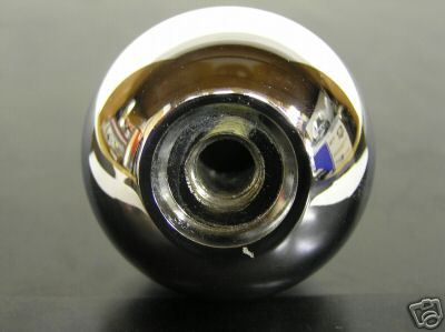 CHROME BALL 4 SPEED 3/8 SHIFT KNOB FOR HURST SHIFTERS | eBay