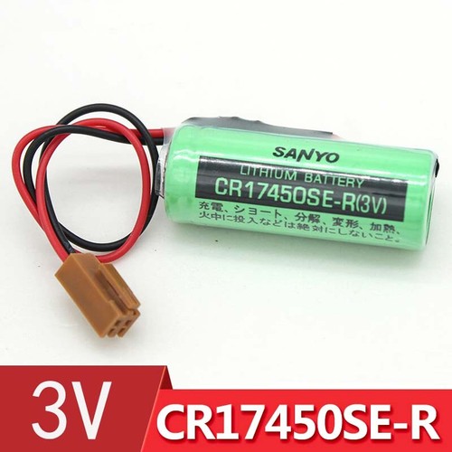 10PACK New SANYO CR17450SE-R(3V) PLC Battery For FANUC A98L-0031-0012 ...