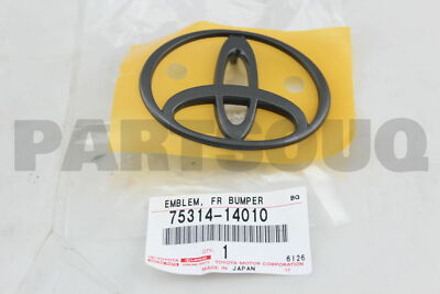 7531414010 Genuine Toyota EMBLEM, FRONT BUMPER 75314-14010 | eBay