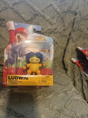 Super Mario Ludwig von Koopa 4" Action Figure with Magic Wand Jakks ...