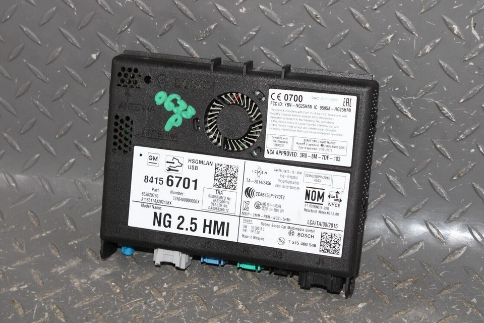 2017 Escalade IO6 Human Machine Interface HMI Navigation GPS Module OEM ...