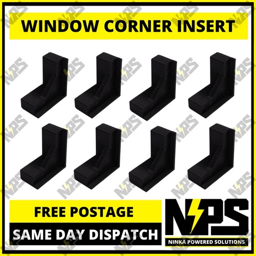 8 x Caravan Window Corner Insert to suit Wind Out Window Millard ...
