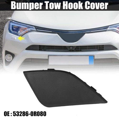 FOR TOYOTA 2016-2018 RAV4 LEFT DRIVER FRONT BUMPER TOW EYE CAP COVER ...