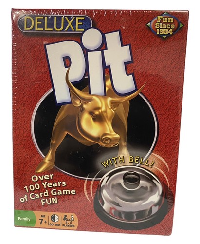 Deluxe Pit Corner the Market Card Game Trading w Winning Moves Bell NEW ...