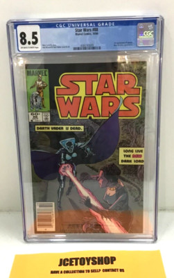 MARVEL COMICS 1984 STAR WARS #88 CGC GRADED 8.5 FIRST APPEARANCE OF ...