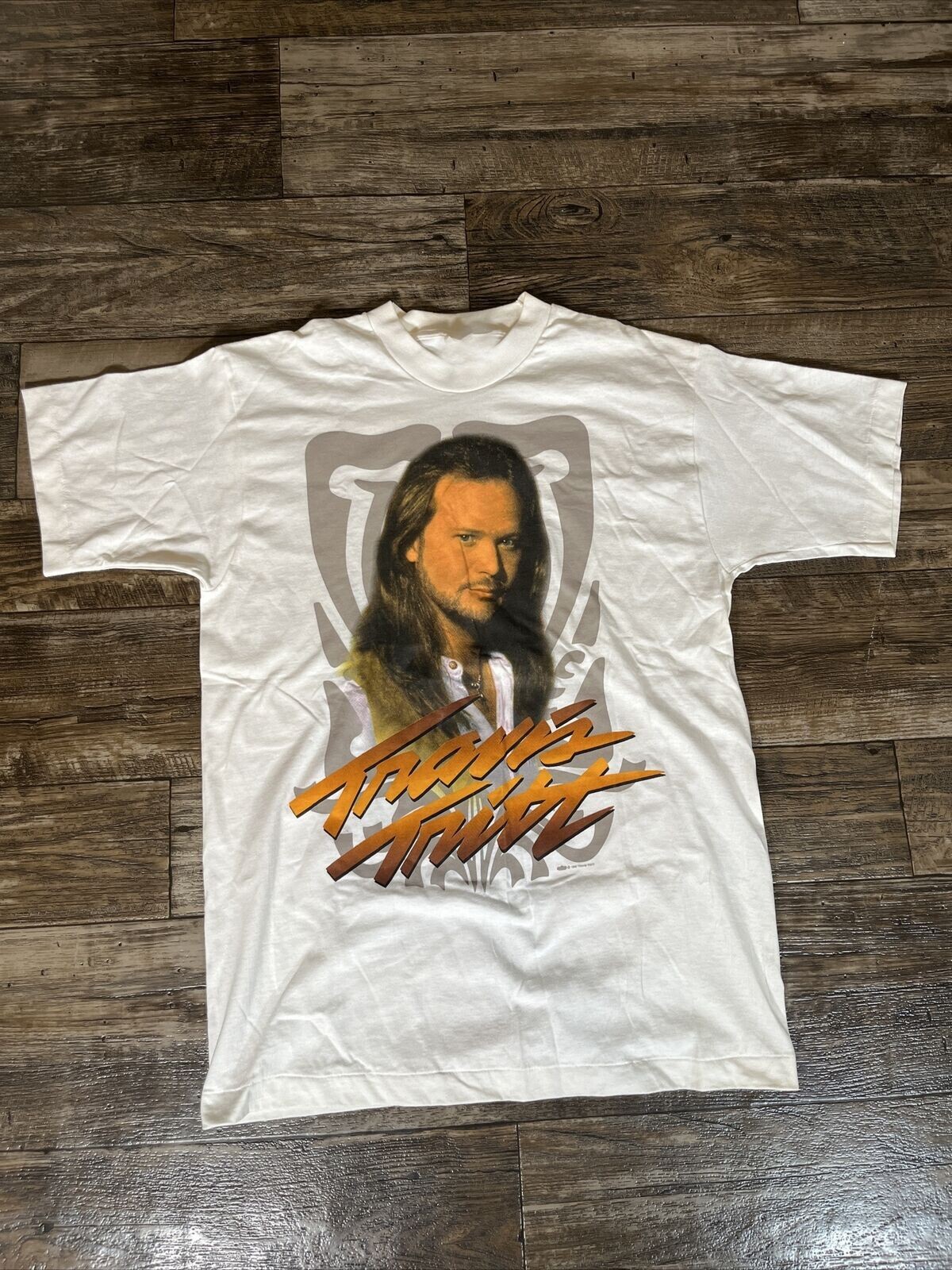 VINTAGE 1996 Travis Tritt Tour Band T-Shirt White Mens All size S-5XL ...
