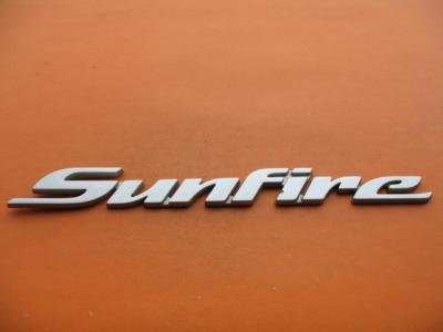 00 01 02 03 04 05 PONTIAC SUNFIRE SIDE DOOR EMBLEM LOGO BADGE SIGN ...