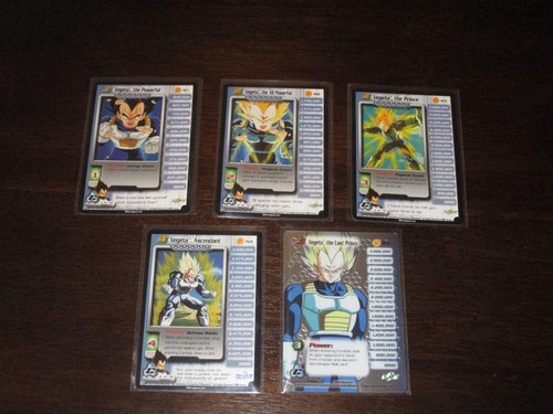 DragonBall Z CCG - Cell Saga - Vegeta Level 1-4 + High Tech personality ...