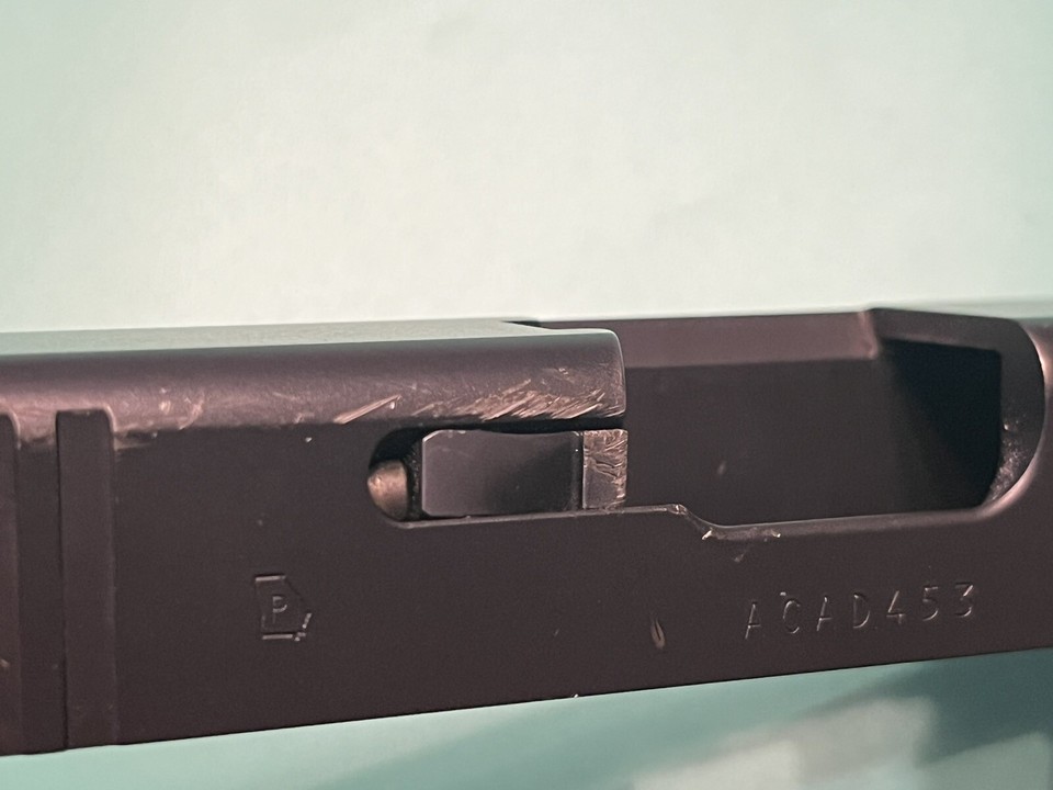 USED GLOCK 17 GEN 4 SLIDE FIRING PIN 9MM SIGHTS GUIDE ROD RECOIL SPRING ...