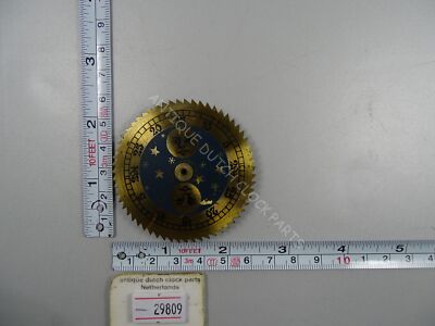 REPLACEMENT MOON DIAL FOR DUTCH CLOCKS 2 5/16” OR 5,9 CM ACROSS | eBay