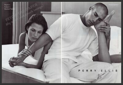 Perry Ellis Clothing 1990s Print Advertisement (2 pages) 1999 Feet ...