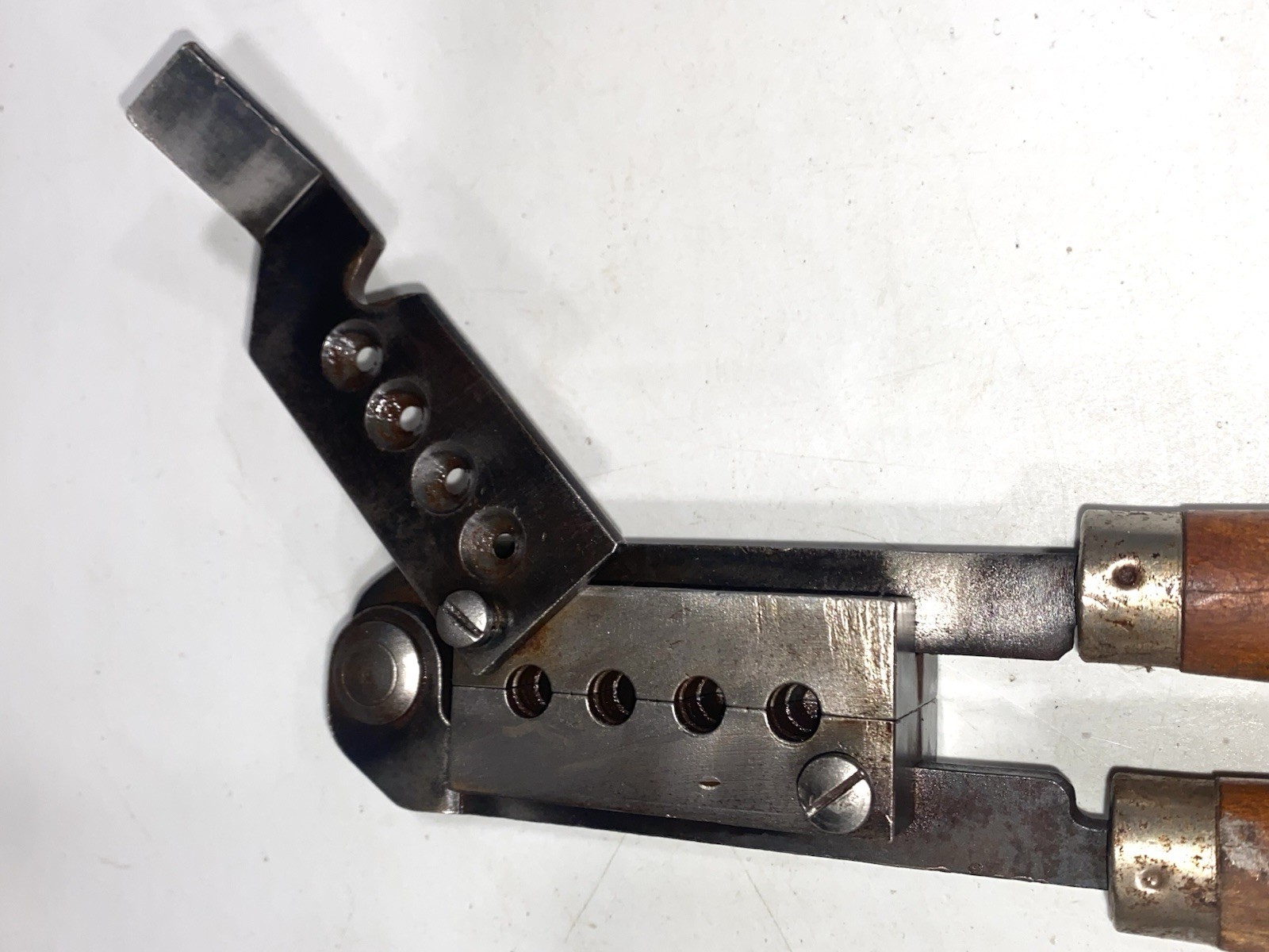 Lyman 358156 S 52 K2 4 Cavity 357 Mag/38 Special Bullet Gang Mold Wood ...