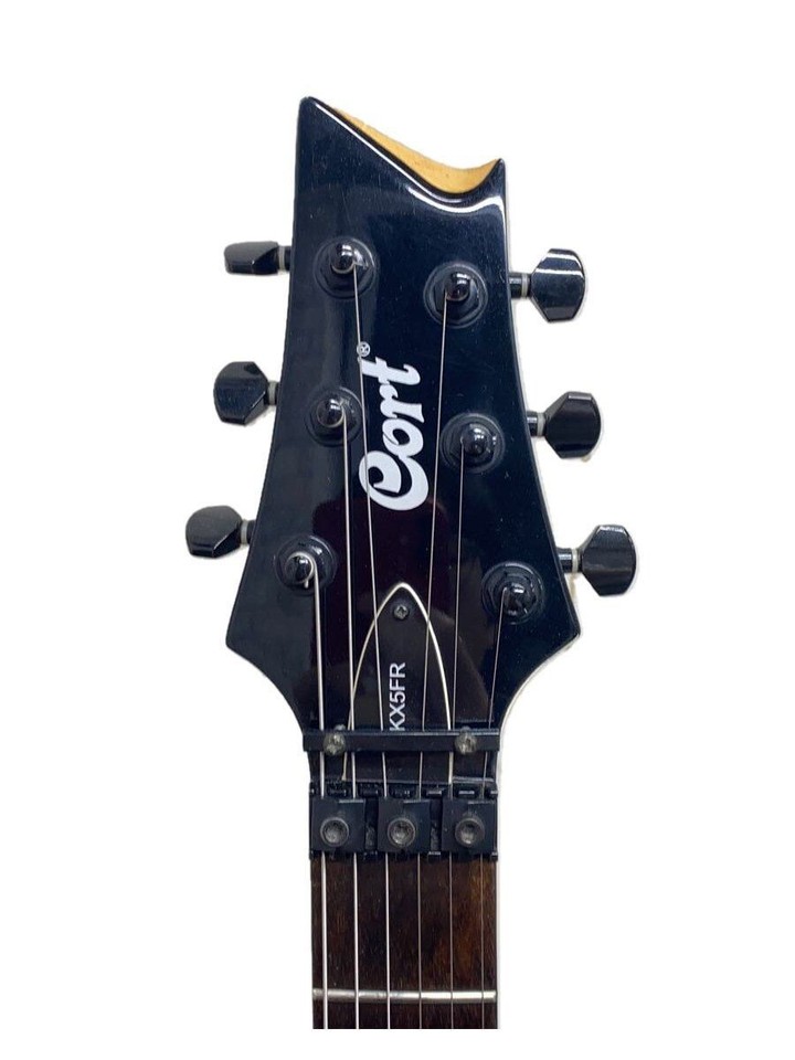 Cort electric guitar KX5 FR Strat type body only made in 2013 black HH ...