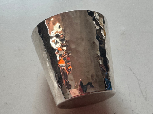 Robbe & Berking Vodka Becher - versilbert - Mammut Punze Martelé Bar ...