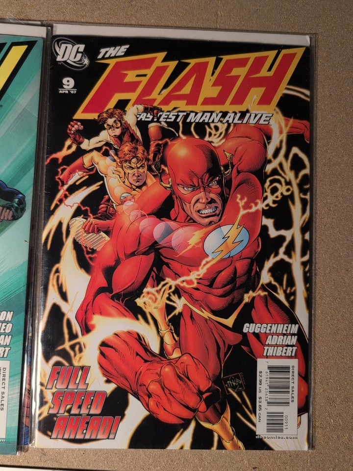 DC Comics The Flash Fastest Man Alive Issues 5, 7, & 9. three Comics ...
