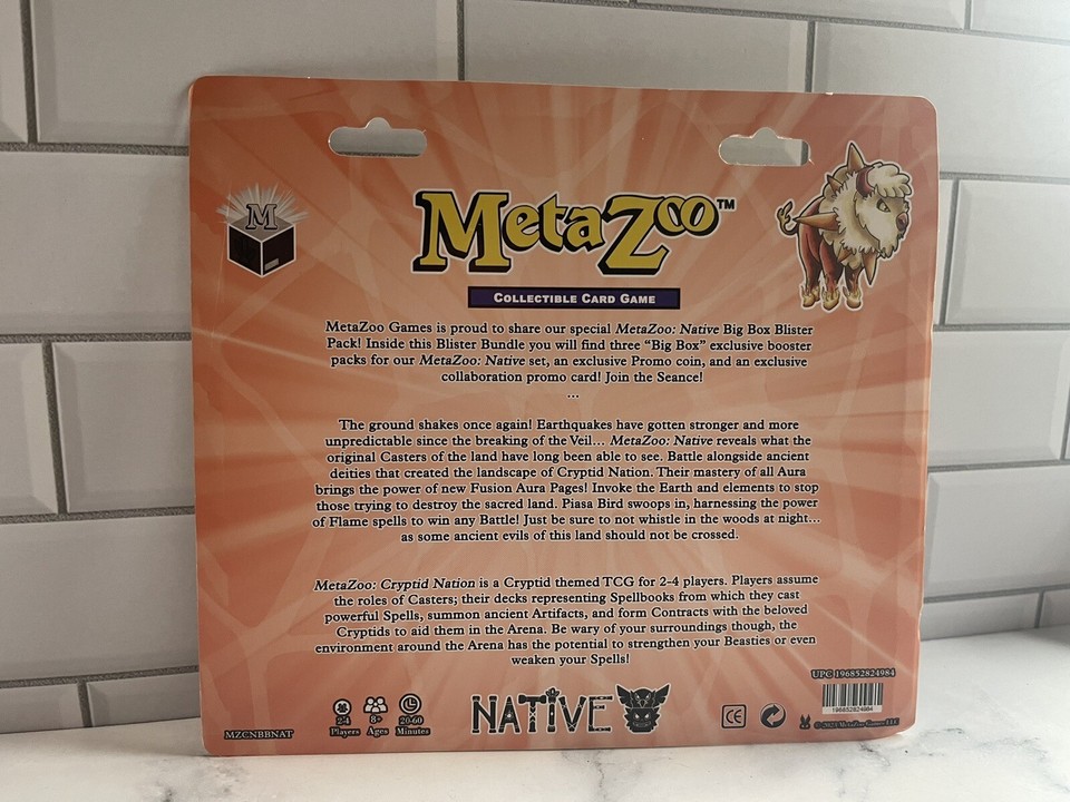 Metazoo Native Big Box 3 Pack Blister - Purple Coin | eBay