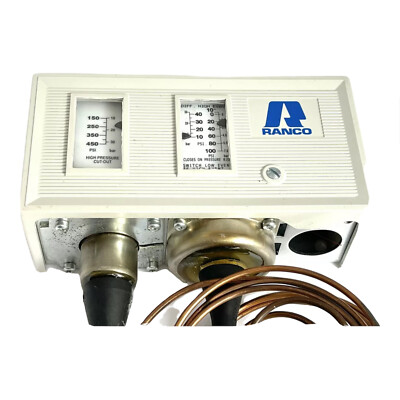 RANCO O12-4834 DUAL PRESSURE CONTROL, AUTOMATIC OR MANUAL RESET ...