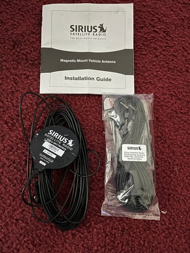 Sirius XM magnetic car antenna with FM extender antenna included | eBay
