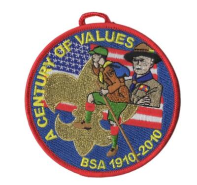 1910-2010 A Century of Values BSA Patch RD Bdr. [VA-5134] | eBay