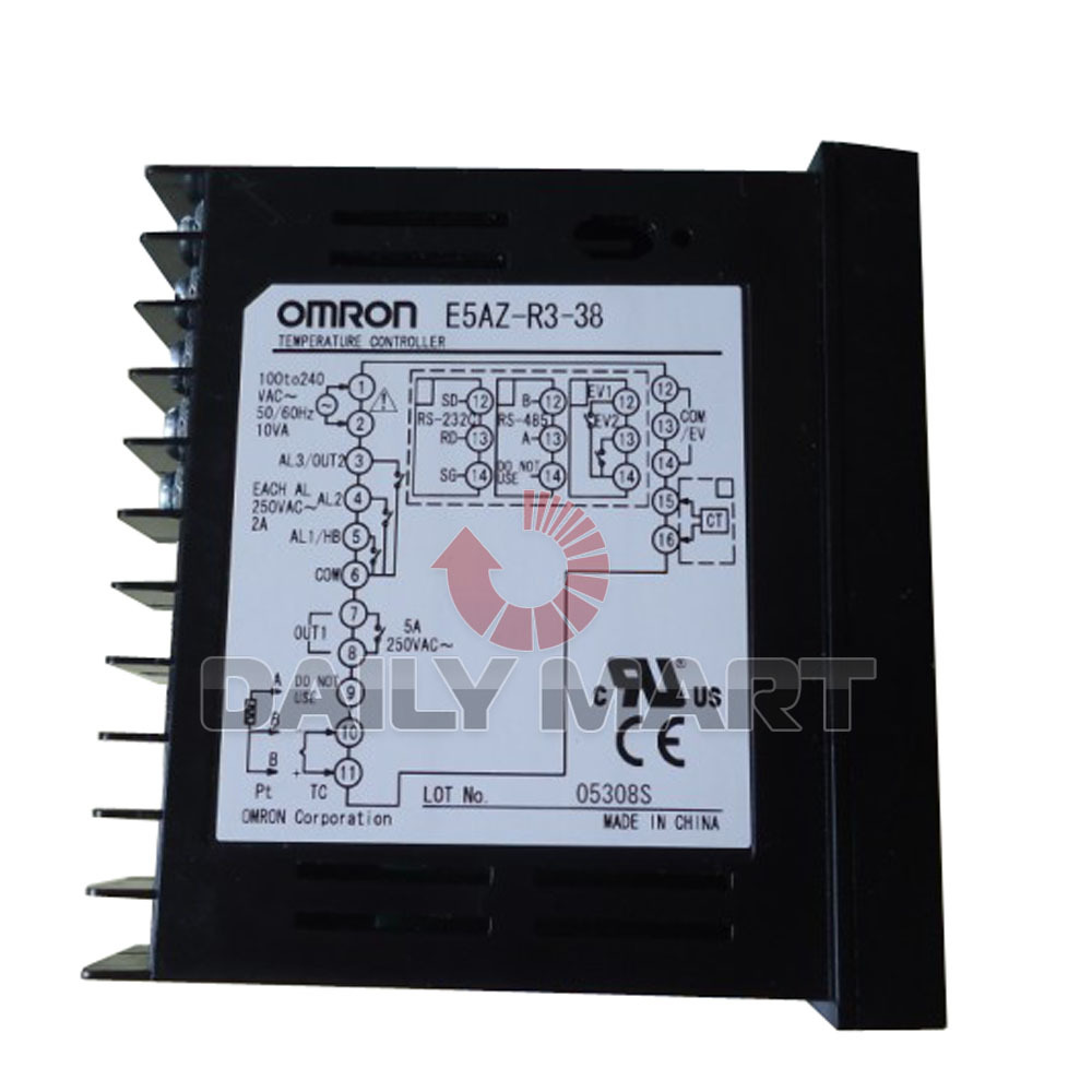 OMRON E5AZ-R3-38 DIGITAL THERMOSTAT TEMPERATURE CONTROLLER NEW | eBay