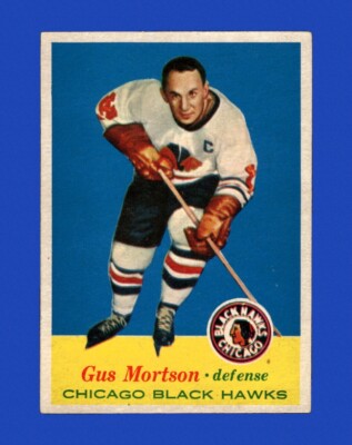 1957-58 Topps Set-Break # 25 Gus Mortson EX-EXMINT *GMCARDS* | eBay