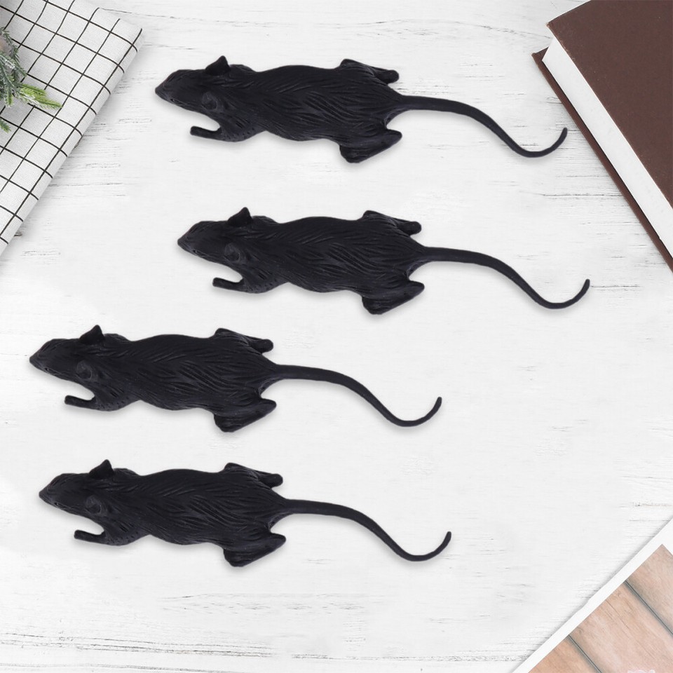 Realistic Rat Toy Halloween Prank Prop Realistic Rat Halloween | eBay