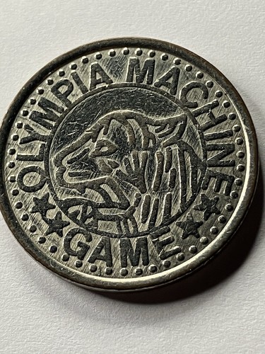 Rare Tiger Token Japan Olympia Machine Brand Pachinko Arcade (diamonds ...