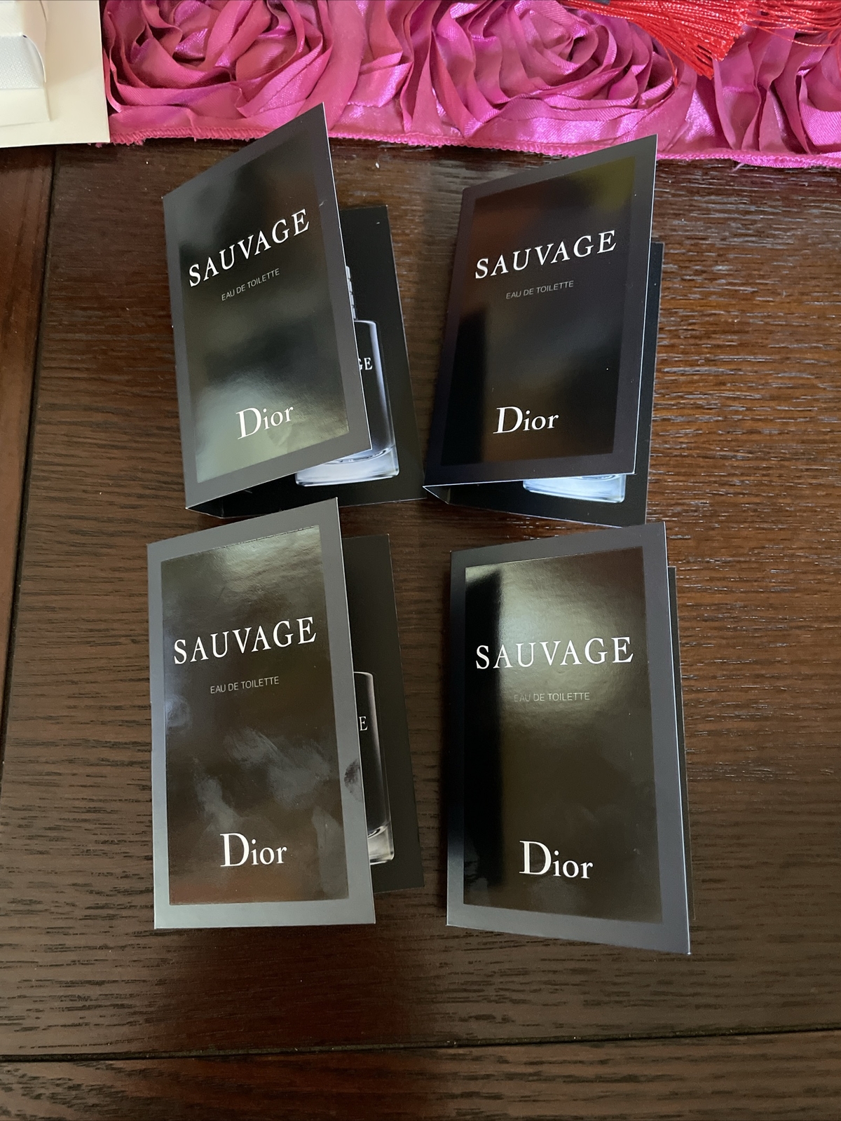 Set Of 4- Dior Sauvage EDT Sample Spray (03oz, 1ml) 🖤 | eBay