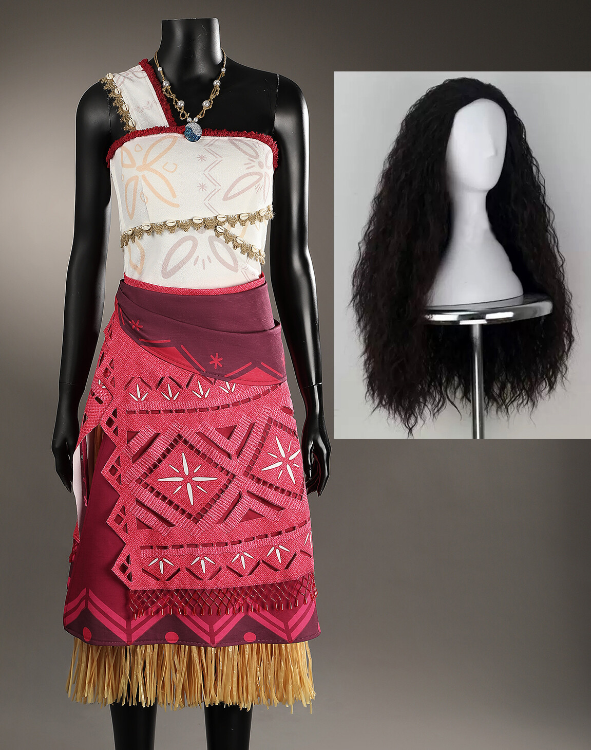 Moana 2 Cosplay Costume Outfit + Wig 2024 Halloween | eBay