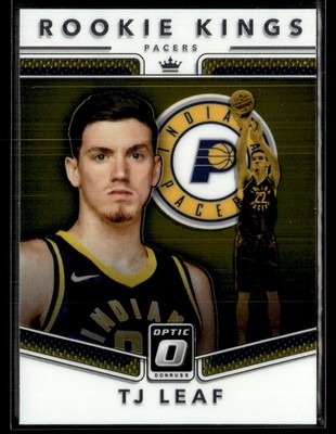 2017-18 Donruss Optic Rookie Kings T.J. Leaf Indiana Pacers #18 | eBay