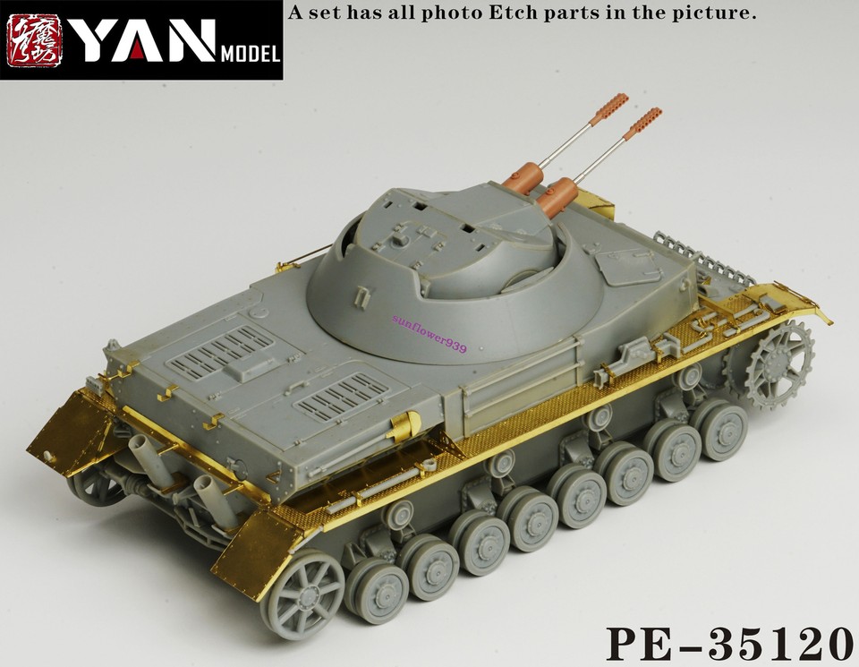 Yan Model PE-35120 1/35 FLAKPANZER IV "KUGELBLITZ"(for Border Model BT ...